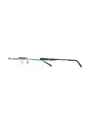 Montblanc Two-tone Square-frame Glasses