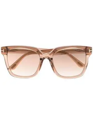 TOM FORD Selby Square-frame Sunglasses - Brown