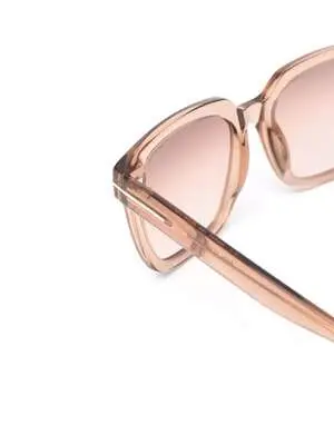 TOM FORD Selby Square-frame Sunglasses - Brown