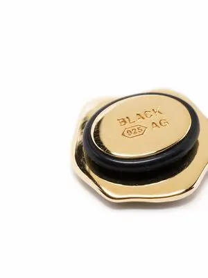 MARIA BLACK Pop Letter P Coin Charm - Gold