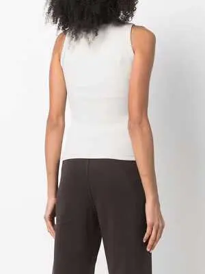 STYLAND Ribbed Slim-cut Vest - Grey