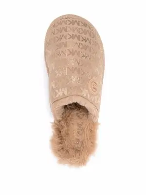 Michael Kors Janis Monogram Slippers