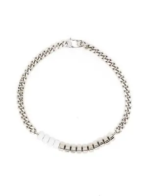 1017 Alyx 9sm Beaded Curb Chain Necklace - Silver