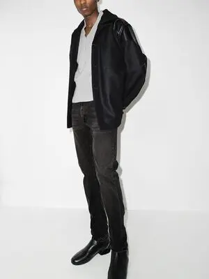 Nudie Jeans Lean Dean Slim-fit Jeans - Black