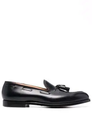 Crockett & Jones Cavendish Tassel Loafers - Black