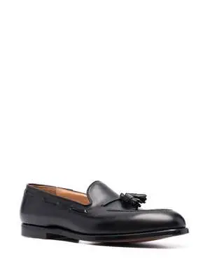 Crockett & Jones Cavendish Tassel Loafers - Black