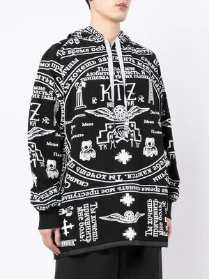 KTZ Church Print Hoodie