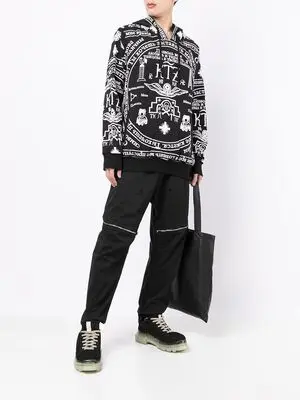 KTZ Oversized Printed Hoodie