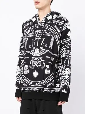 KTZ Oversized Printed Hoodie