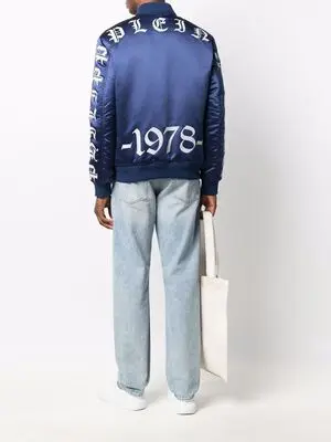 Philipp Plein Logo-print Bomber Jacket