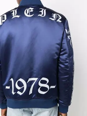 Philipp Plein Logo-print Bomber Jacket