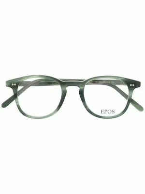 EPOS Zeus Round-frame Glasses - Green