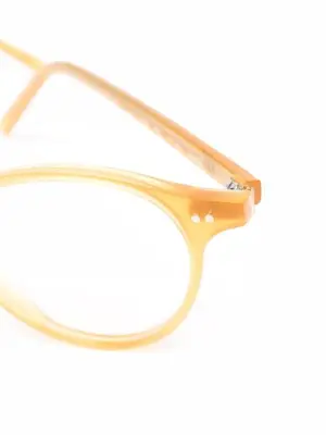 EPOS Round Frame Eyeglasses - Yellow