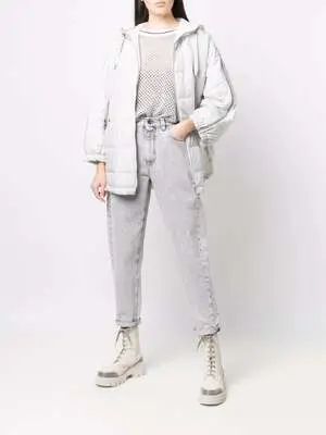Brunello Cucinelli Tapered-leg Jeans - Grey