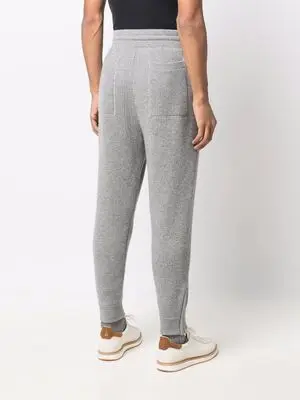 Brunello Cucinelli Ribbed-knit Cashmere Sweatpants