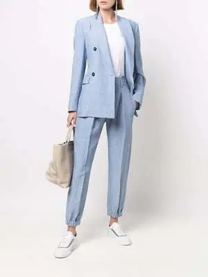 Brunello Cucinelli Linen Suit Trousers