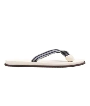 Brunello Cucinelli Thong-strap Flip-flops Grey