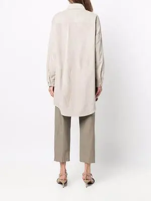 Brunello Cucinelli Long Shirt Jacket