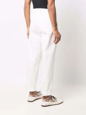 Brunello Cucinelli Dart-detail Straight-leg Trousers
