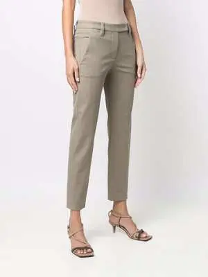 Brunello Cucinelli Elasticated-waist Cropped Trousers