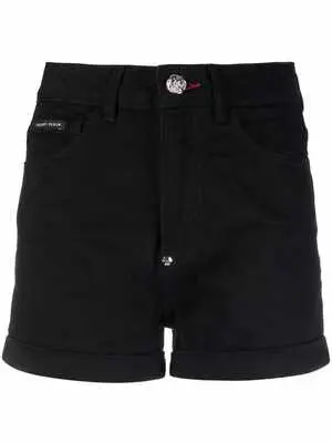 Philipp Plein Slim Fit Shorts For Women