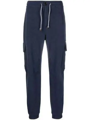 Brunello Cucinelli Drawstring Cotton Track Pants