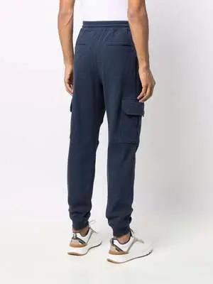 Brunello Cucinelli Drawstring Cotton Track Pants
