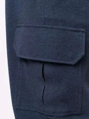 Brunello Cucinelli Drawstring Cotton Track Pants