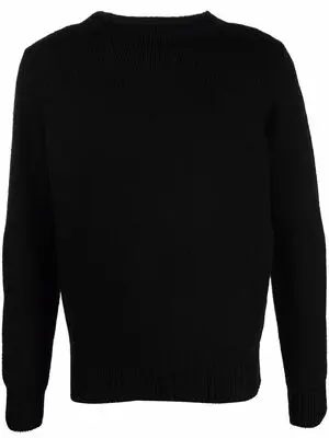 DELL'OGLIO Merino Knit Crew Neck Jumper