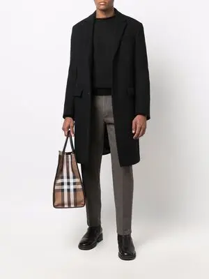 DELL'OGLIO Merino Knit Crew Neck Jumper