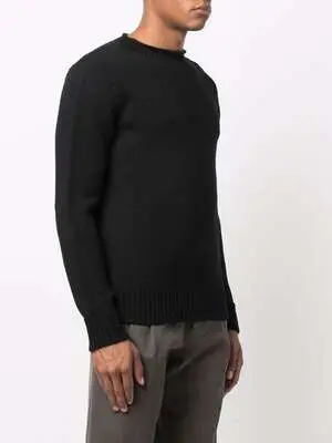 DELL'OGLIO Merino Knit Crew Neck Jumper