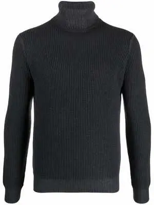 DELL'OGLIO Roll-neck Merino-wool Sweater