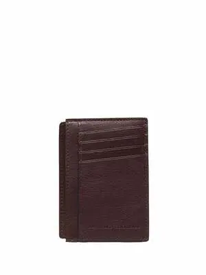 Brunello Cucinelli Long Leather Cardholder - Brown
