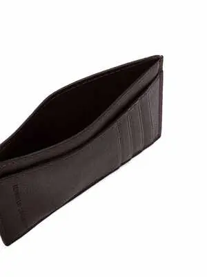 Brunello Cucinelli Long Leather Cardholder - Brown