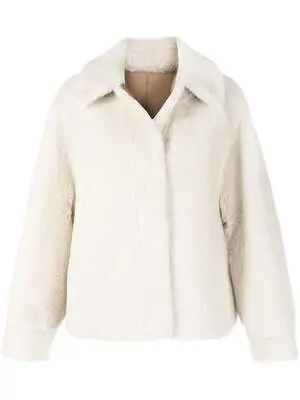 Goen.j Dolman Sleeves Shearling Jacket