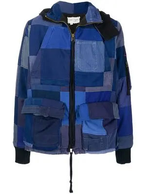 GREG LAUREN Patchwork Coat