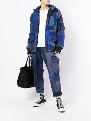 GREG LAUREN Patchwork Coat
