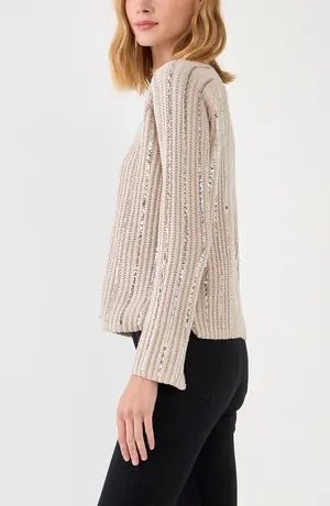 Endless Rose Sequin Detail Knit Sweater