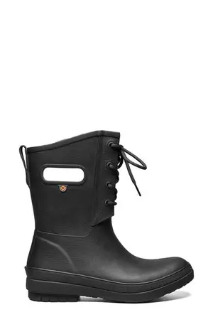 Bogs Amanda Ii Lace-up Waterproof Boot - Black