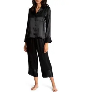 IN BLOOM BY JONQUIL Charlize Lace Back Crop Pajamas