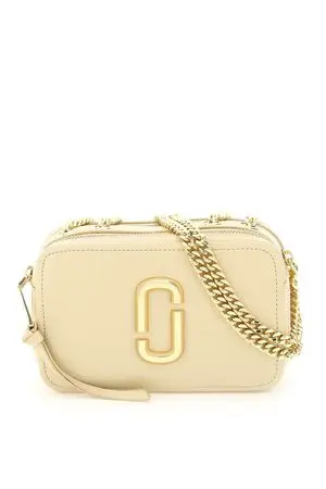 Marc Jacobs MARC JACOBS THE SNAPSHOT CAMERA BAG WITH CHAIN Beige