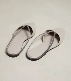 Brunello Cucinelli Monili-embellished Slippers