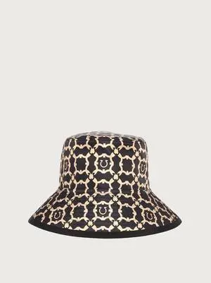 FERRAGAMO Gancini Galore Hat - Black