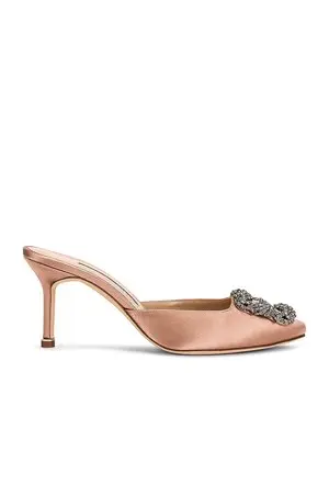 Manolo Blahnik Embellished Mules Clogs For Women