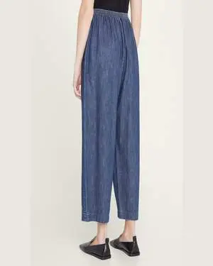 Eskandar Denim Japanese Trousers