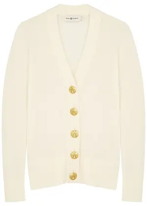 Tory Burch Simone Merino Wool Cardigan