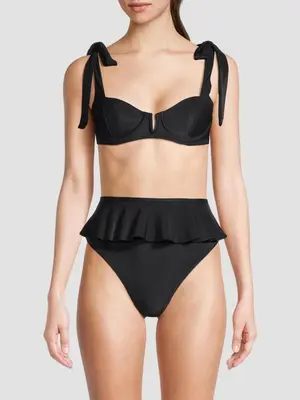 Beach Riot Blair Bikini Top - Black