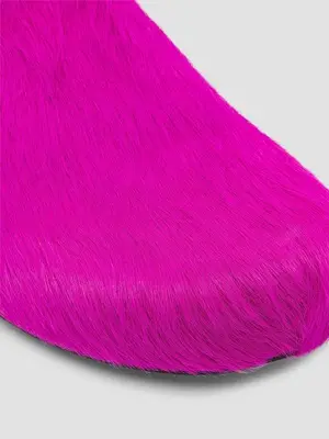 Marni Fussbett Sabot Mules - Fuchsia
