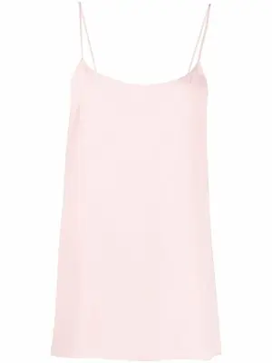 Alberta Ferretti Stretch-silk Camisole