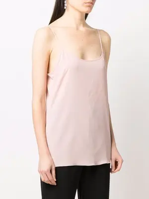 Alberta Ferretti Stretch-silk Camisole